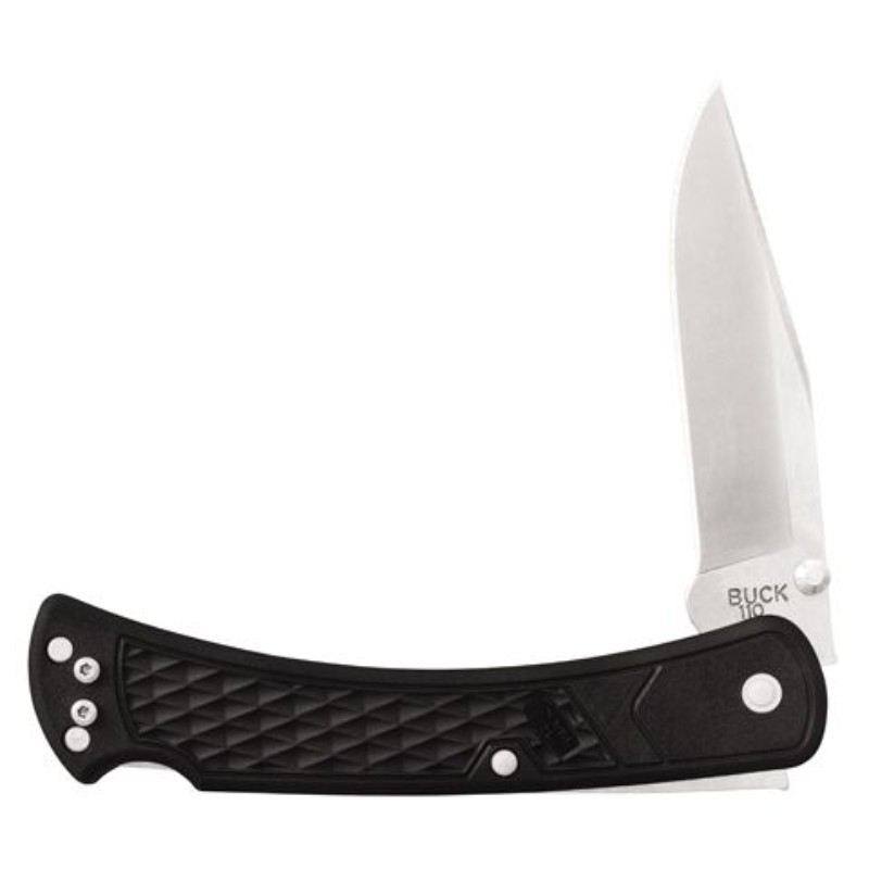 NAVAJA TÁCTICA BUCK 110 SLIM SELECT NEGRA CON CLIP